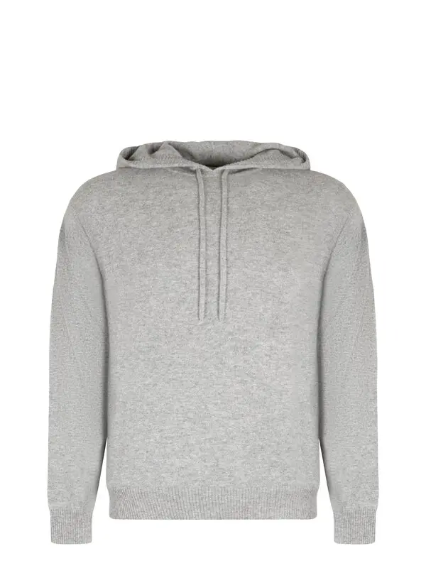 Le Kasha Cashmere Hoodie - Grey