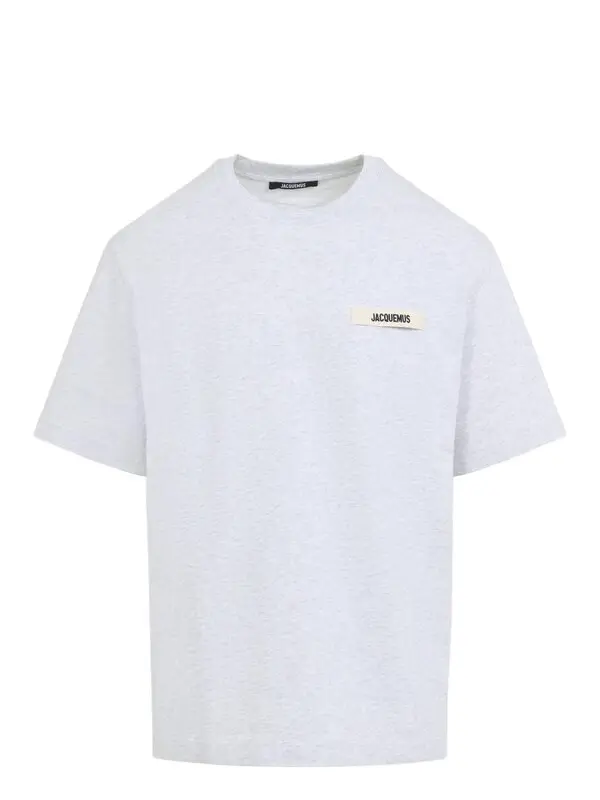 Jacquemus Grosgrain T-shirt For - Grey