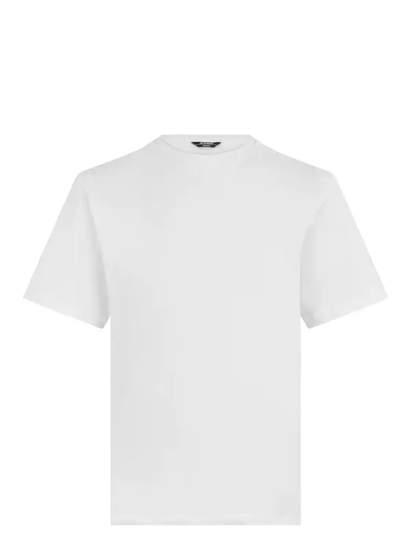 K-WAY Classic Short Sleeve Cotton T-shirt - White