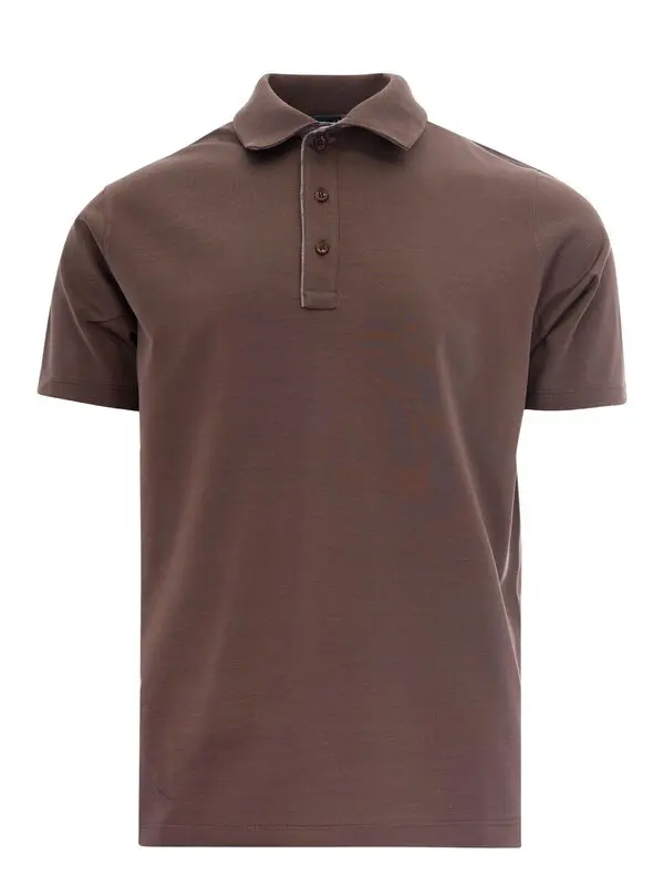 Paul & Shark Short-sleeve Polo Shirt - Marrone