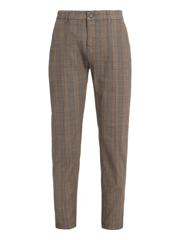 DEPARTMENT 5 Stretch Cotton Chino Trousers - Brown