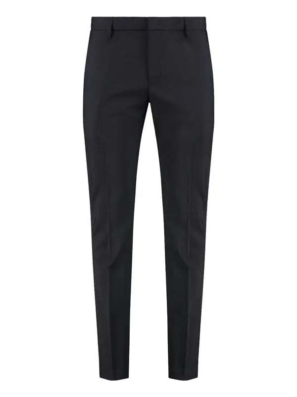 DONDUP Spiritissimo Virgin Wool Trousers For - Grey