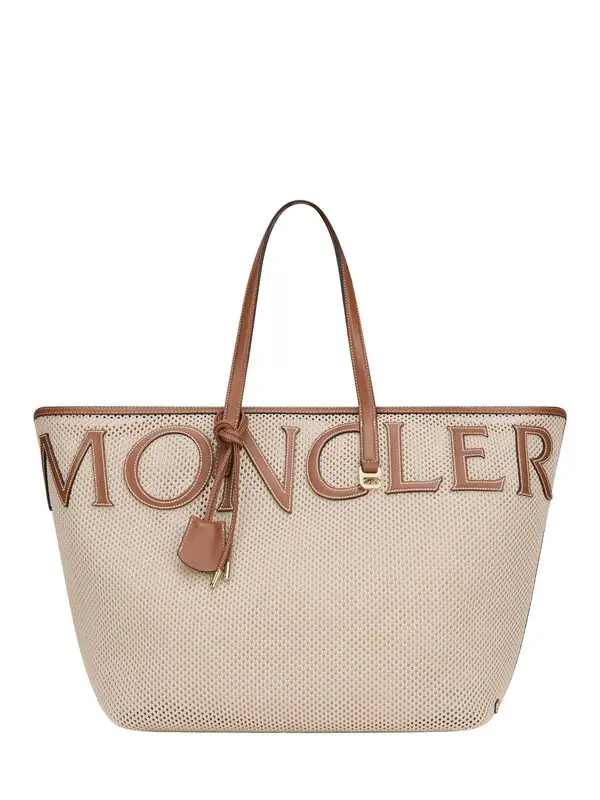 Moncler Logo Tote Bag - Beige