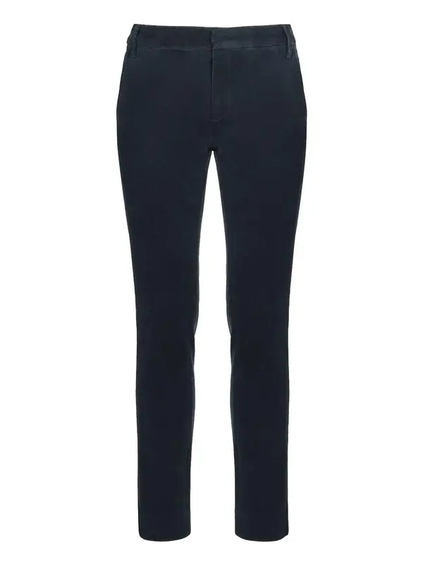 FRAME Slim Fit Chino Trousers - Blue