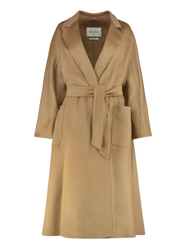 Max Mara Ludmilla Belted Cashmere Coat - Camel
