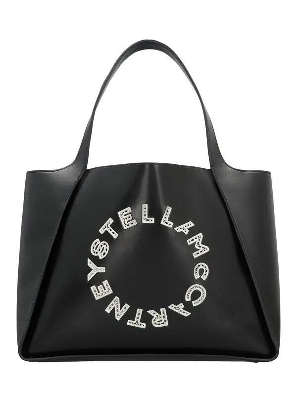 Stella McCartney Logo Tote Bag - Black