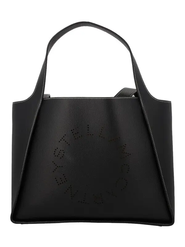 Stella McCartney Logo Tote Bag - Black