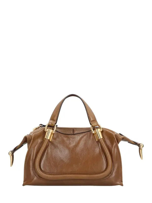 Chloé Small Paraty Shoulder Bag - Brown