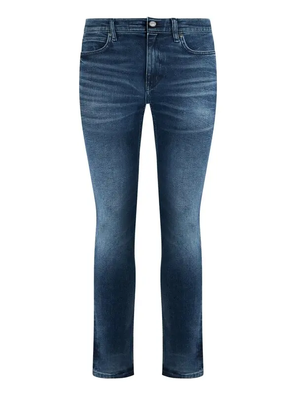 BOSS Skinny Fit Jeans In Elastic Cotton - Denim