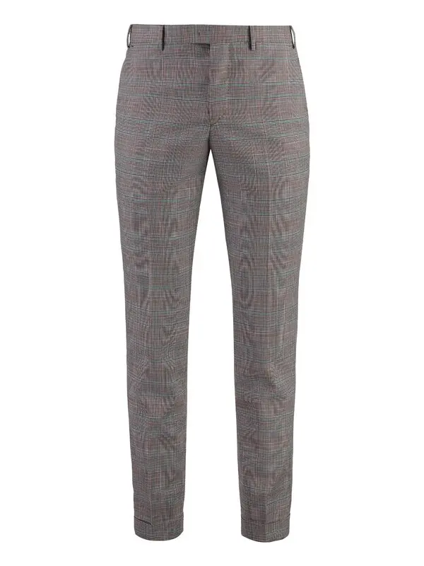 PT TORINO Wool Trousers - Multicolor