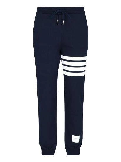 Thom Browne Classic Loopback 4-bar Sweatpants - Blue