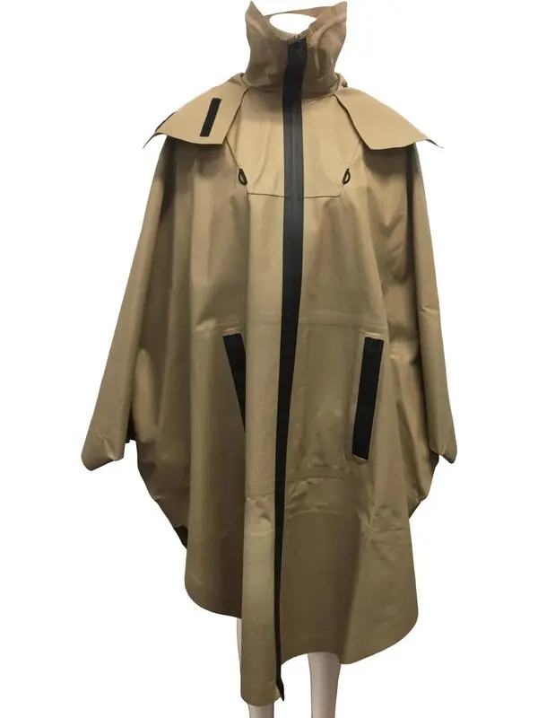 Bottega Veneta Leather Cape - Brown