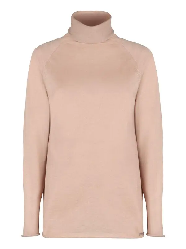 Kiton Cashmere Turtleneck Sweater - Pink