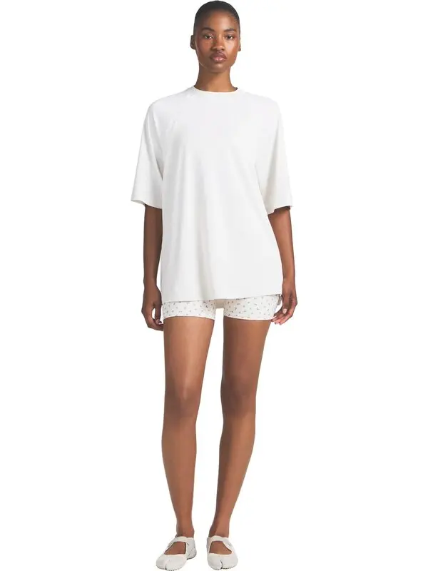 SKIMS X Nike Dri-fit™ Oversized T-shirt - Ivory