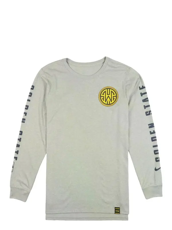 Nike Nba Golden State Warriors Dri-fit T-shirt - Grey