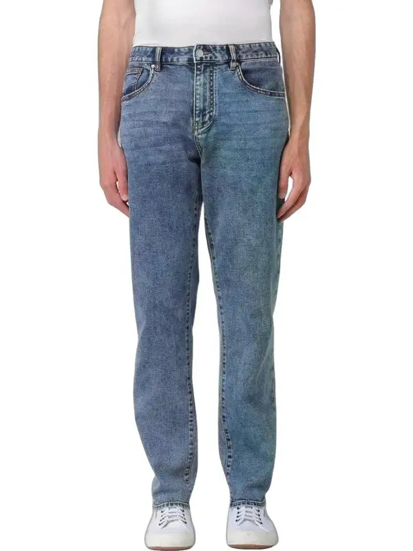 Armani Exchange Belt-loop Jeans - Blue