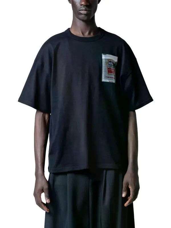 YOSHIOKUBO Crew-neck T-shirt - Black
