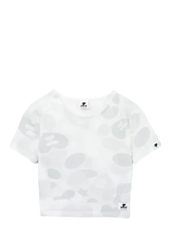 AAPE BY *A BATHING APE Apee™ A Bathing Ape® Camouflage Print T-shirt - Grey
