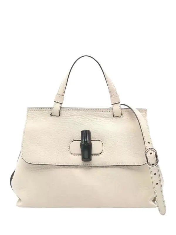 Gucci Bamboo Daily Shoulder Bag - Neutrals