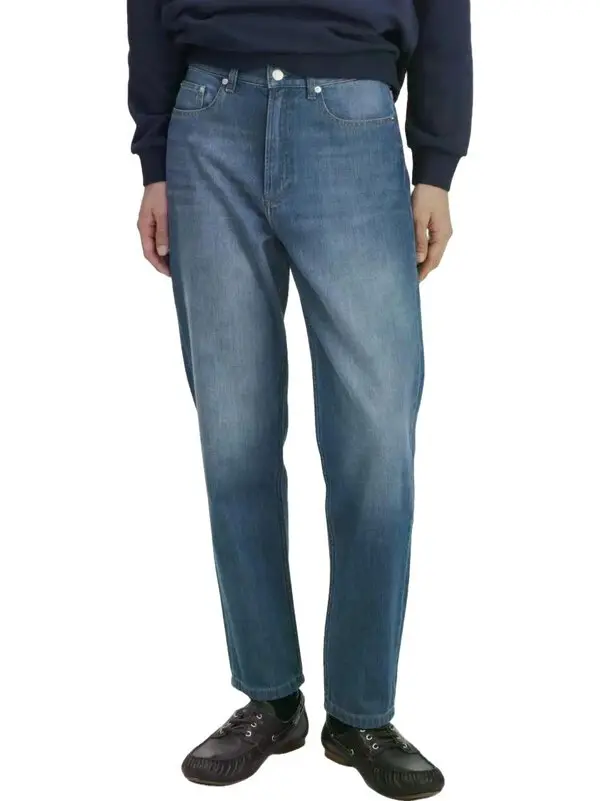 A.p.c. Martim Faded Straight-leg Jeans - Blue
