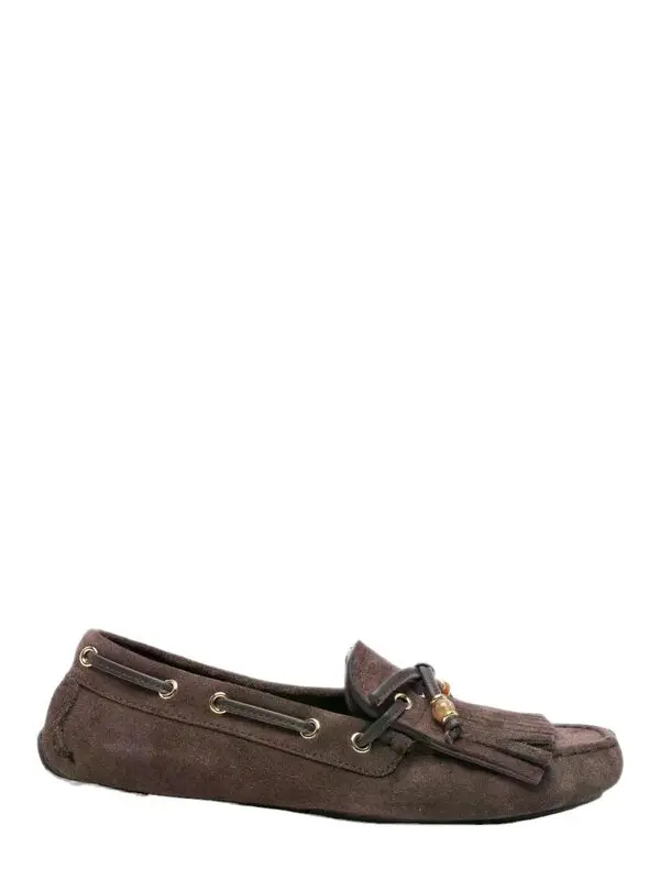 JIMMY CHOO Manon F Loafers - Brown