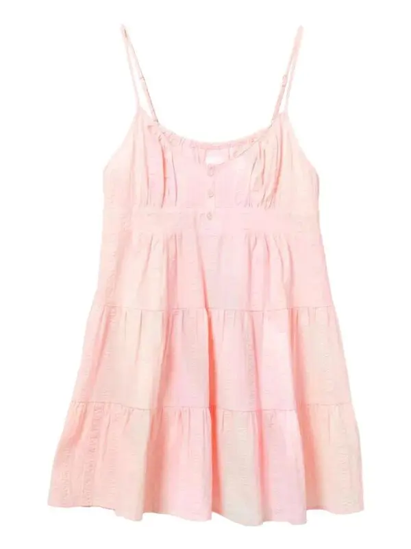AAPE BY *A BATHING APE Tiered Camisole Dress - Pink