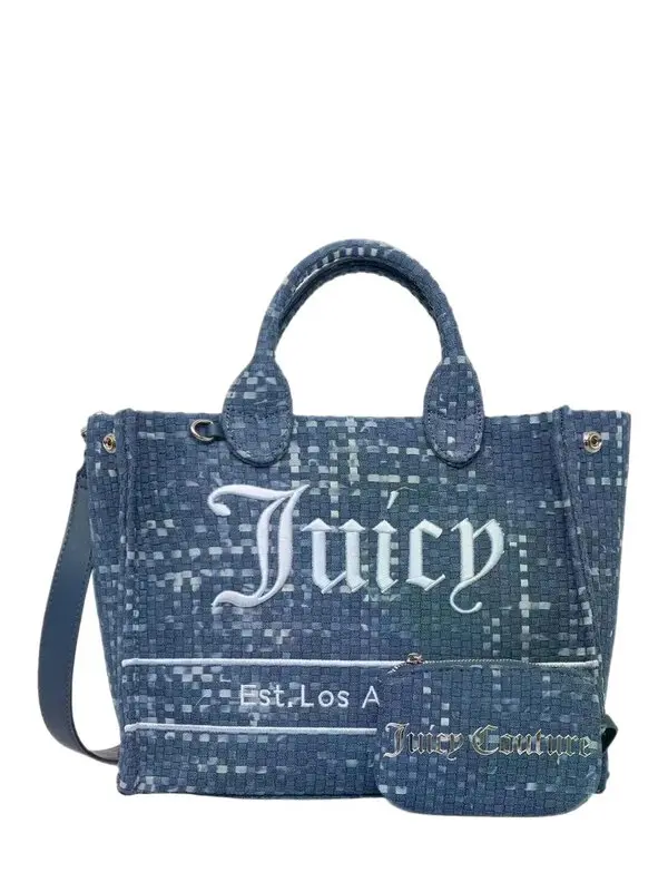 Juicy Couture Embroidered Logo Tote Bag - Blue