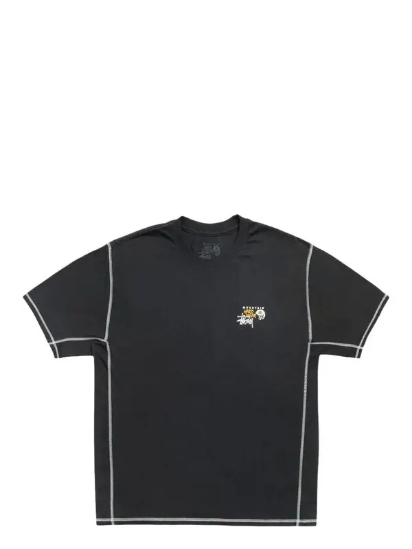 StÜssy Logo Cotton T-shirt - Grey