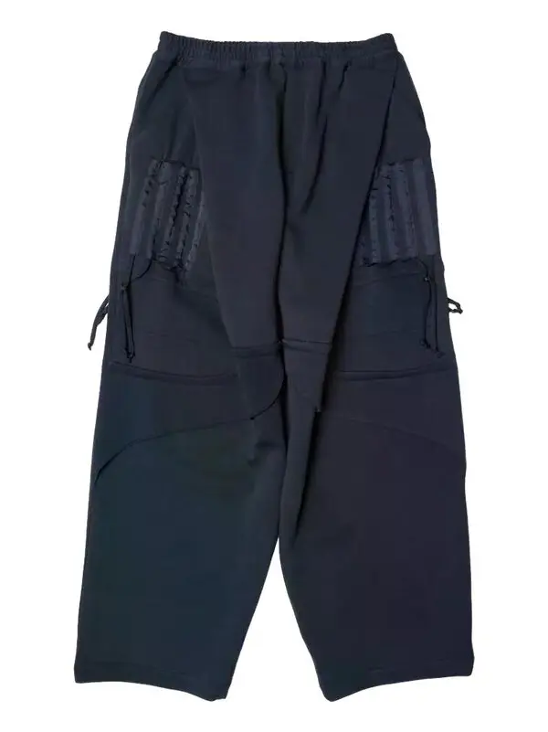 YOSHIOKUBO Wide-leg Track Pants - Blue