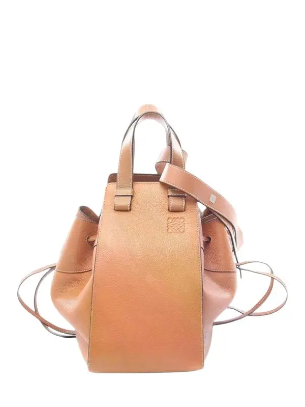 Loewe 2000s Medium Hammock Bucket Bag - Neutrals