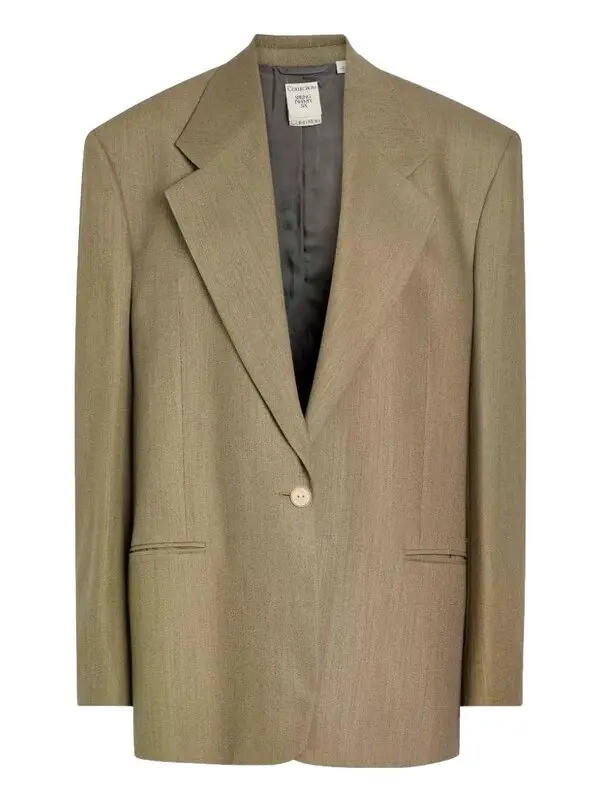 Calvin Klein Avery Single-breasted Blazer - Neutrals