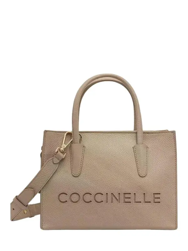 COCCINELLE Leather Tote Bag - Neutrals