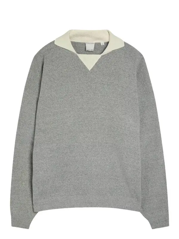Calvin Klein Desmond Knitted Sweater - Grey