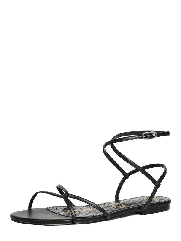 Sam Edelman Ellina Gladiator Strappy Sandals - Black
