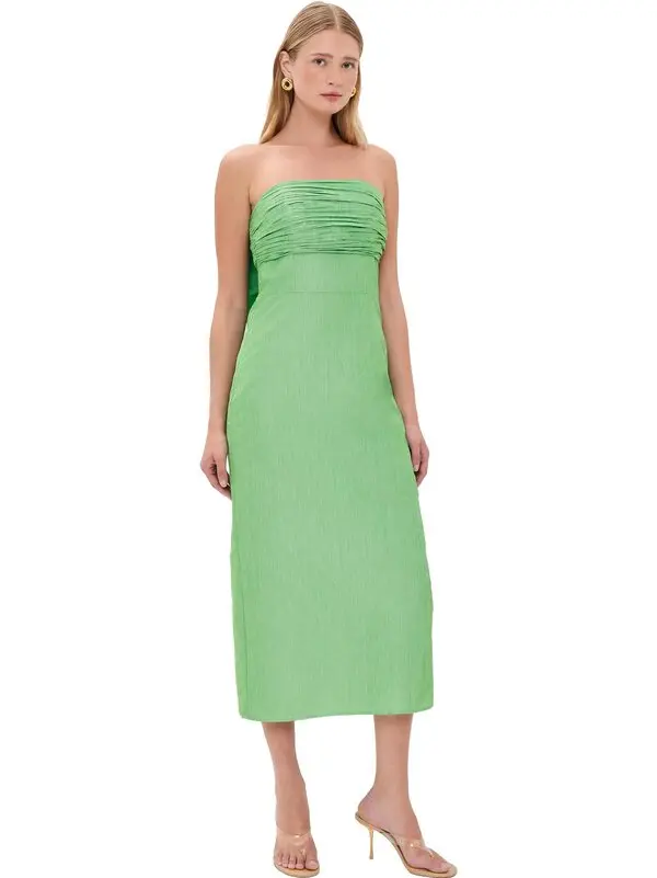 Shoshanna Katerina Midi Dress - Verde