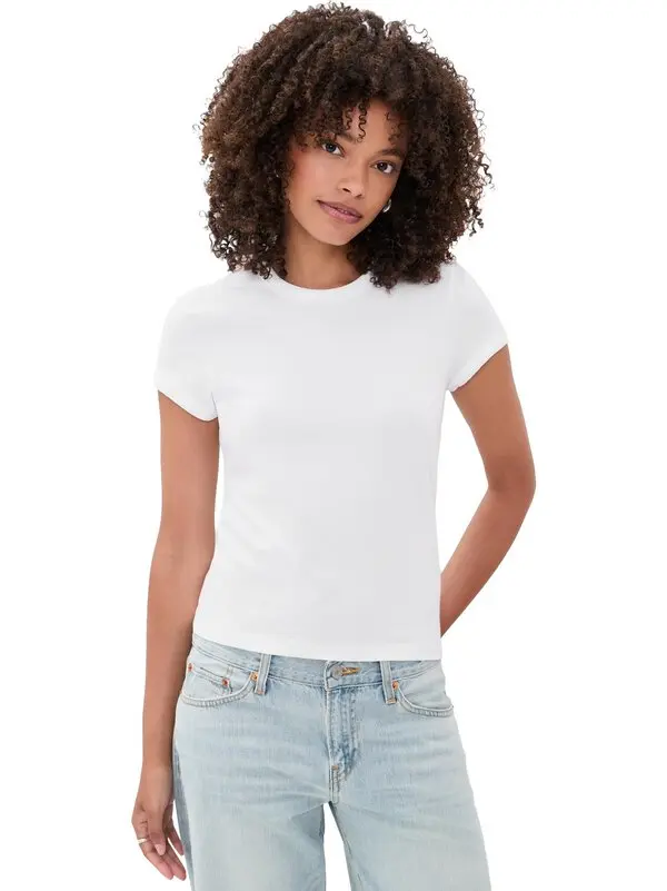 Sold Out NYC The Baby Tee - White