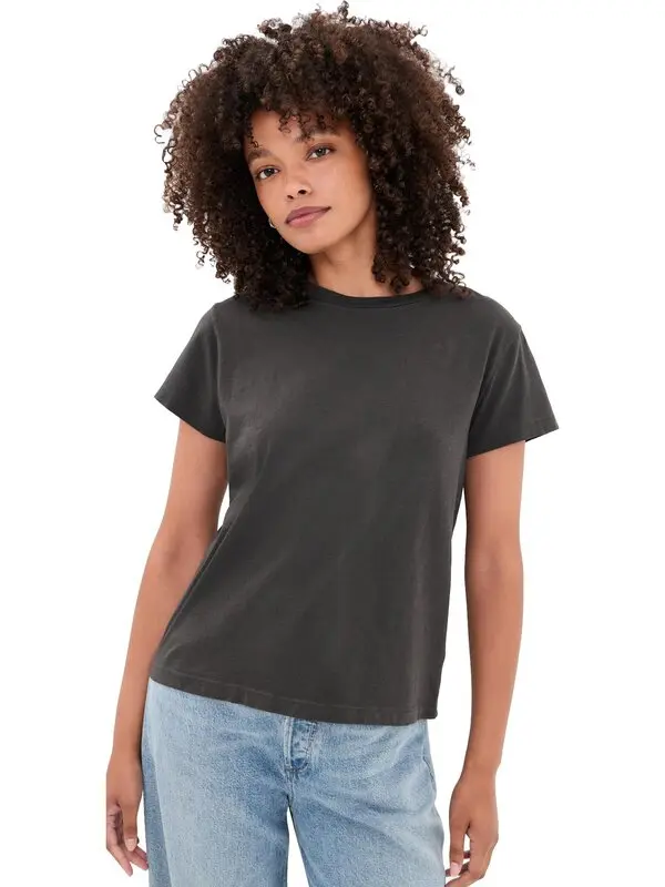 AGOLDE Long Line Adine Tee - Forge