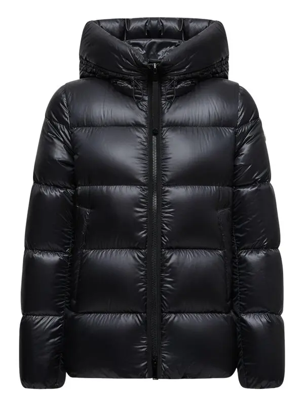 Moncler Serittes Hooded Short Down Jacket - Black