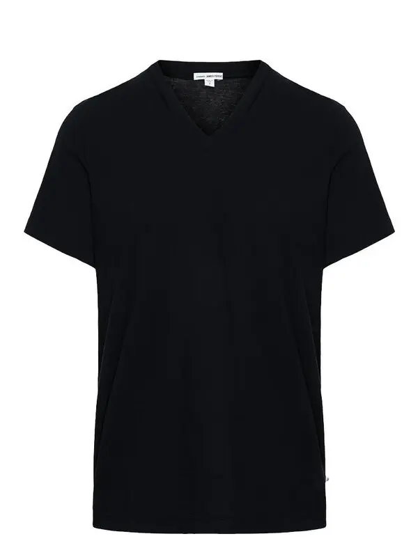 JAMES PERSE V-neck T-shirt - Black