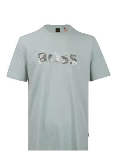 Hugo Boss Logo-detail T-shirt - Gray