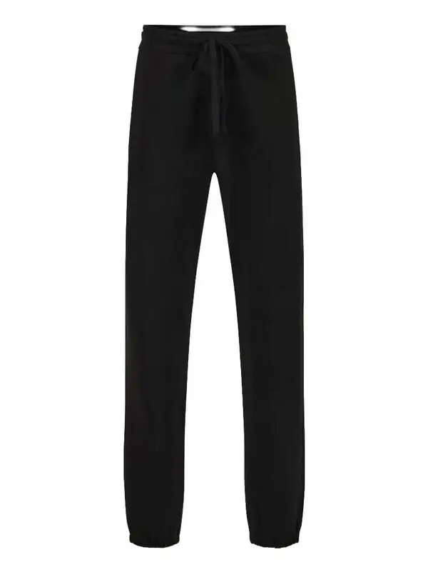 Iceberg Drawstring Elasticated Track Pants - Black