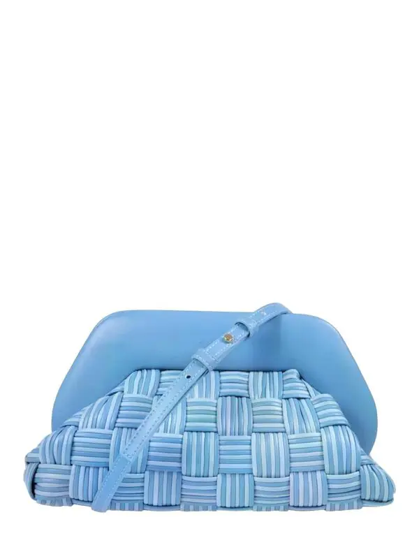 THEMOIRE Bios Woven Crossbody Bag - Blue