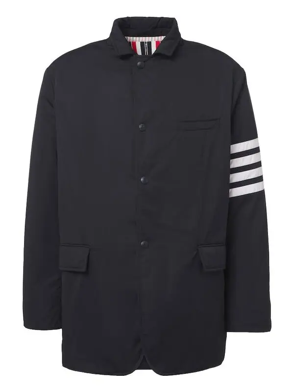 Thom Browne 4-bar Down Jacket - Blue