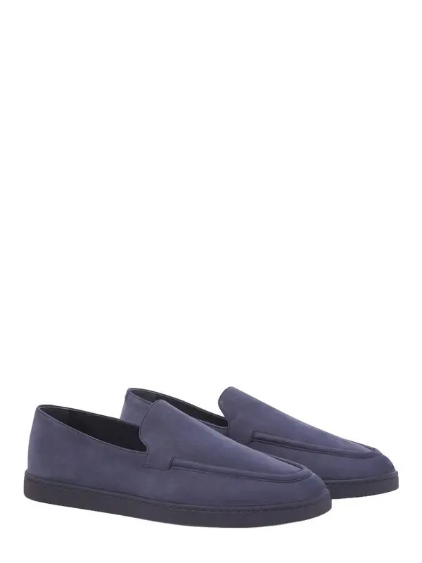 Church's Stanley Nubuck Leather Loafers - Blue