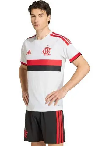 Adidas Cr Flamengo 2026 Authentic Away Jersey - White