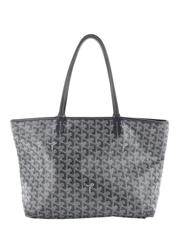 Goyard Artois Tote Coated Canvas Pm - Gray