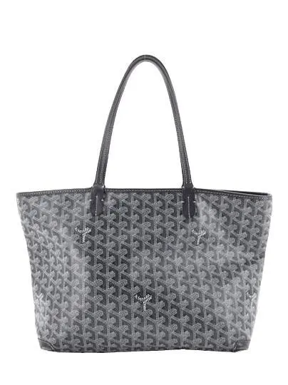 Goyard Artois Tote Coated Canvas Pm - Grey