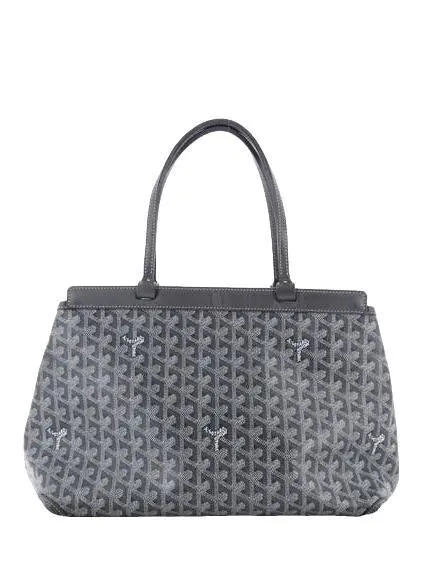 Goyard Bellechasse Bag Coated Canvas Pm - Grey