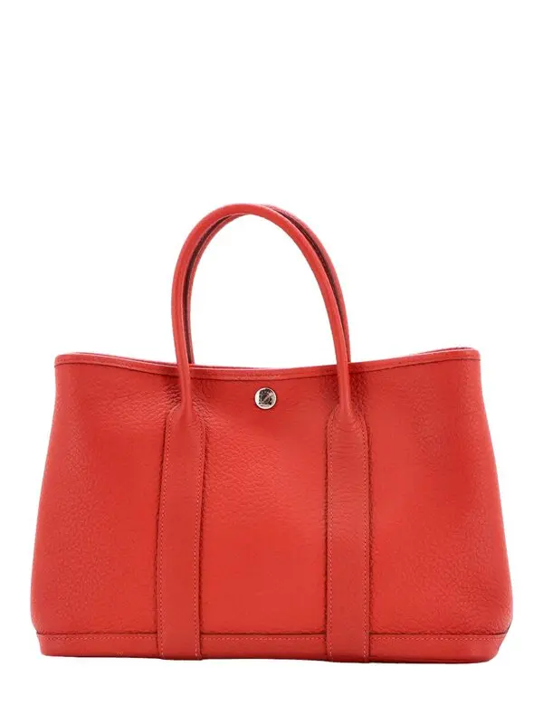 Hermès Garden Party Tote Leather 30 - Red
