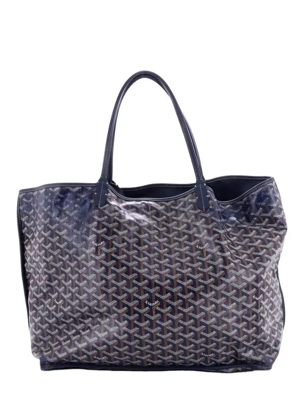 Goyard Anjou Reversible Tote Coated Canvas Gm - Blue